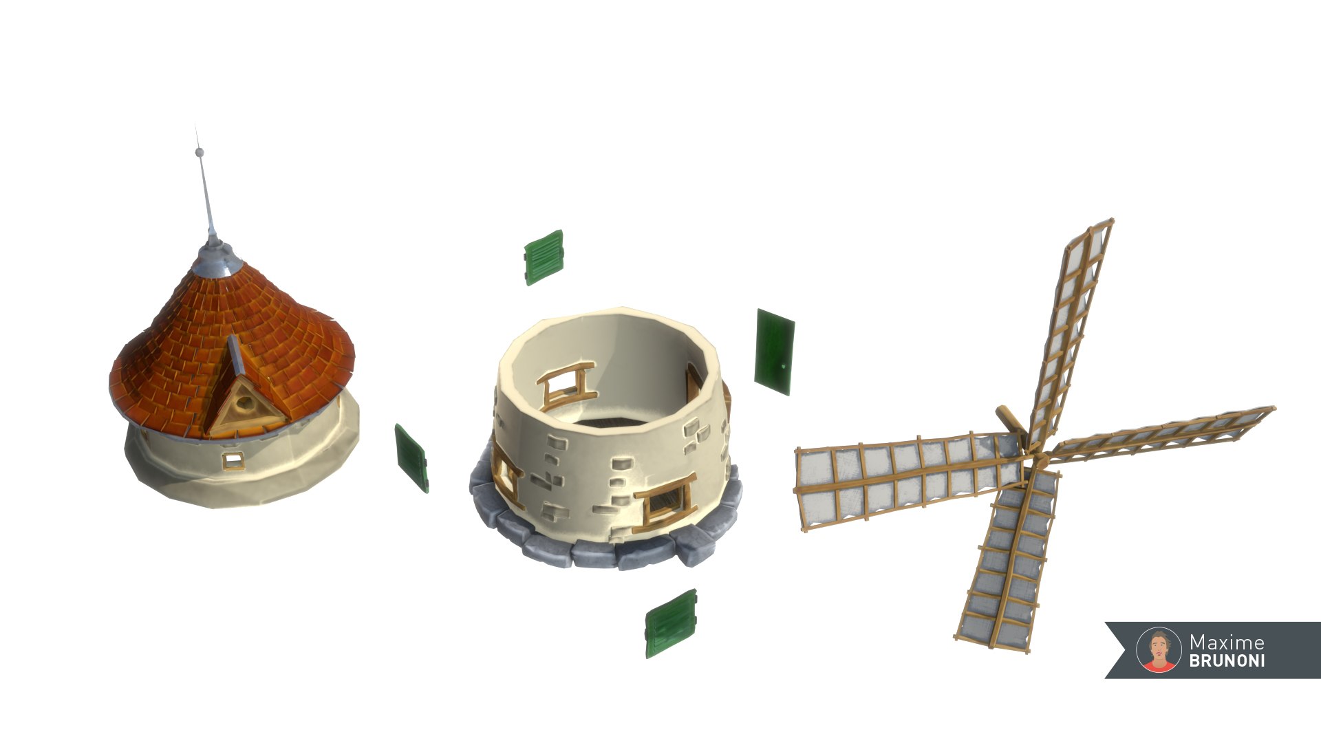 3D Wind mill model - TurboSquid 1724733