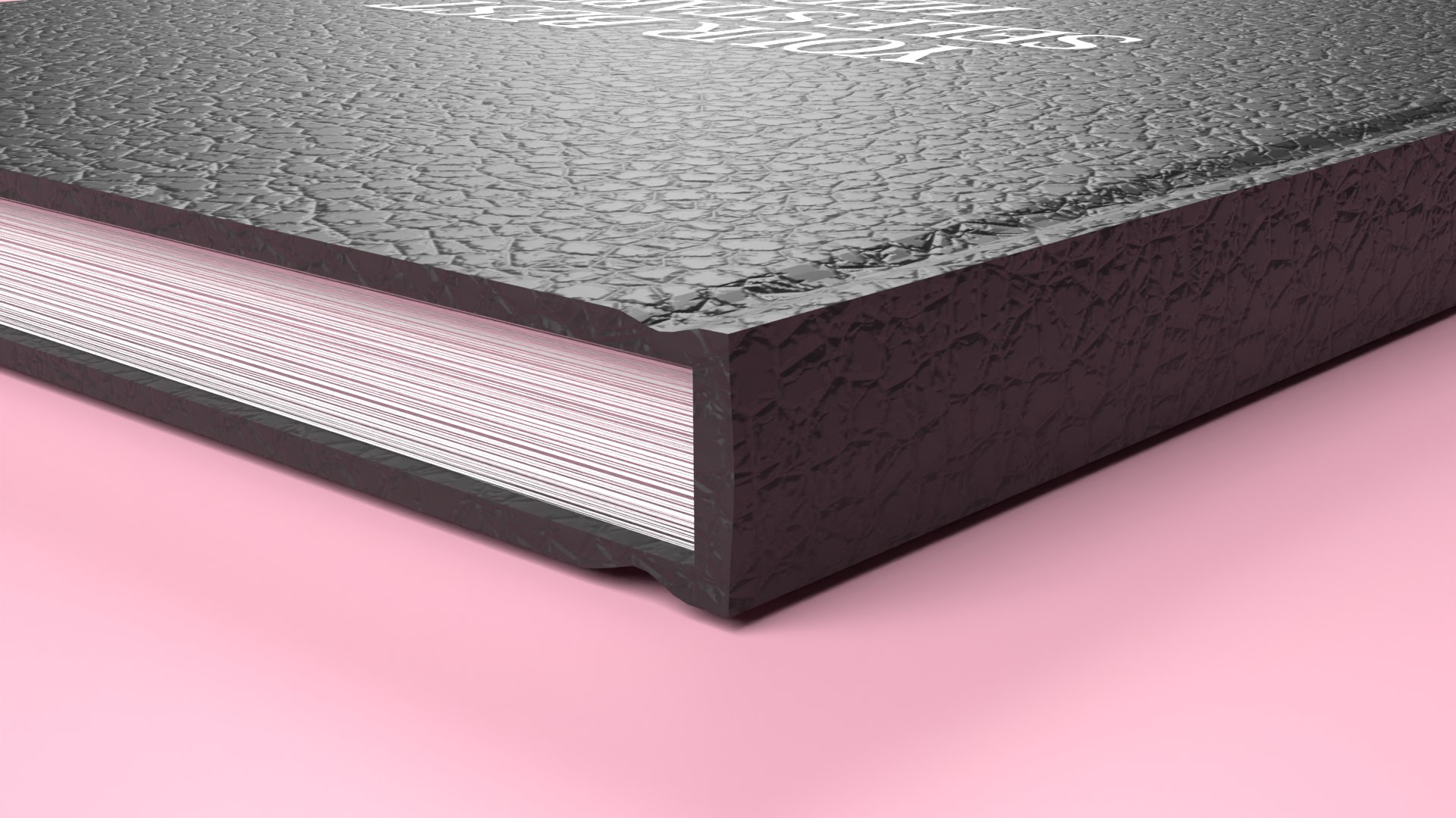 Notebook 3DModel Leather Cover With Bookmark 3D Model - TurboSquid 2495746