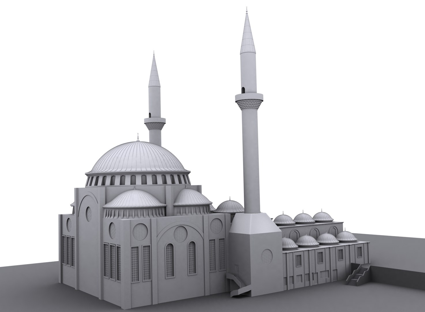 Mosque 3d Max