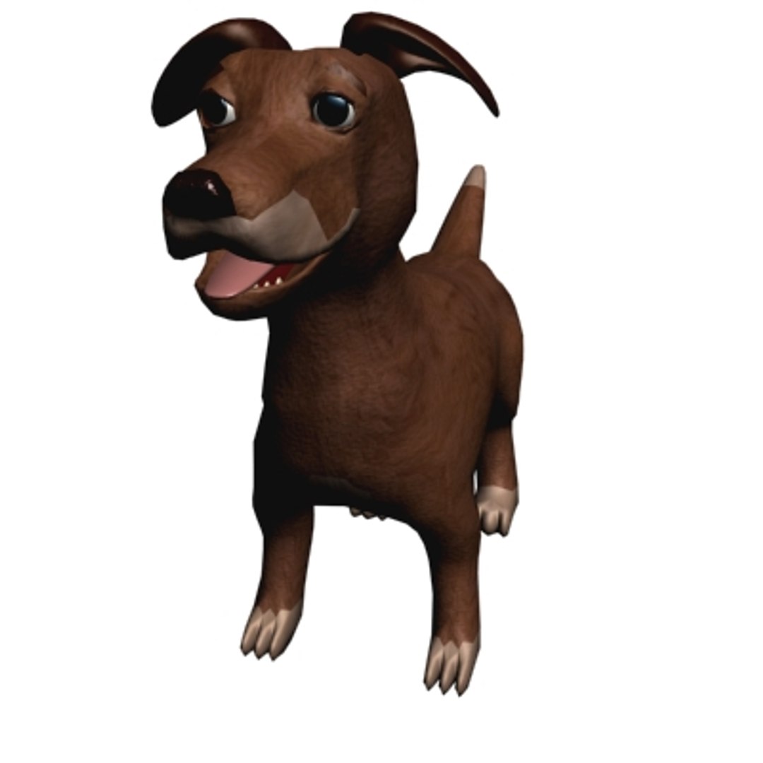 puppy dog cartoon character max