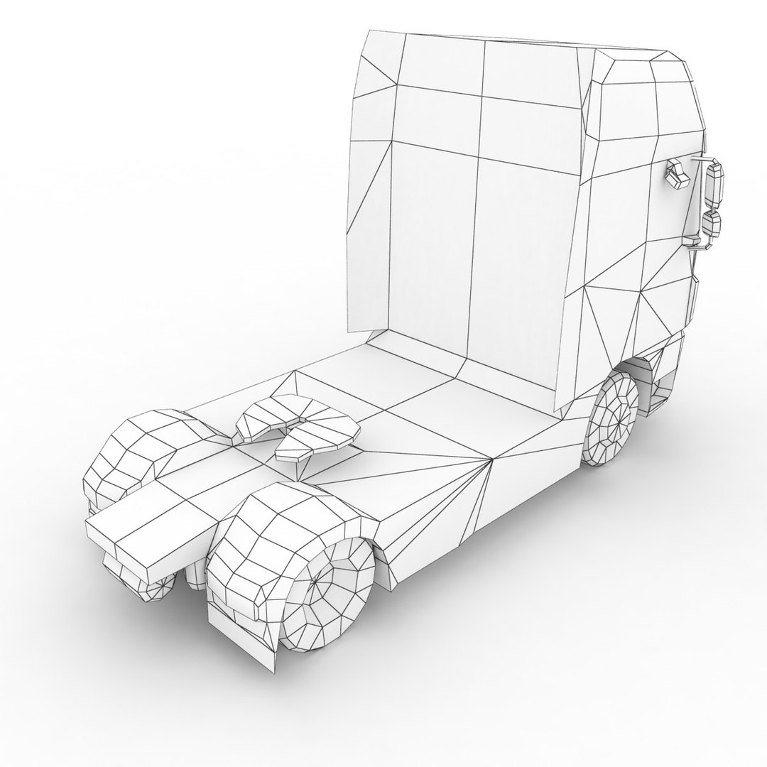 2013 Daf Xf 3d Model
