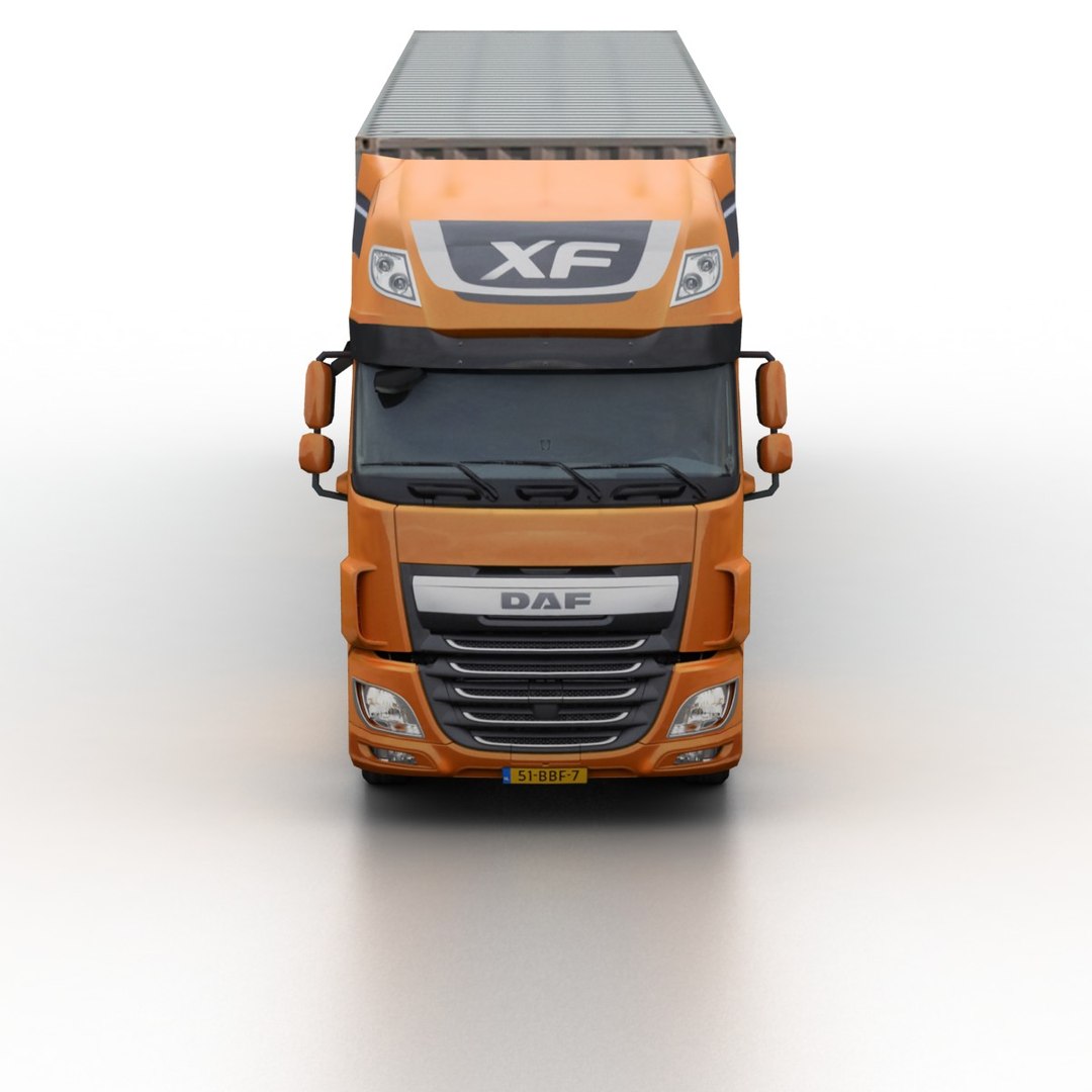 2013 Daf Xf 3d Model
