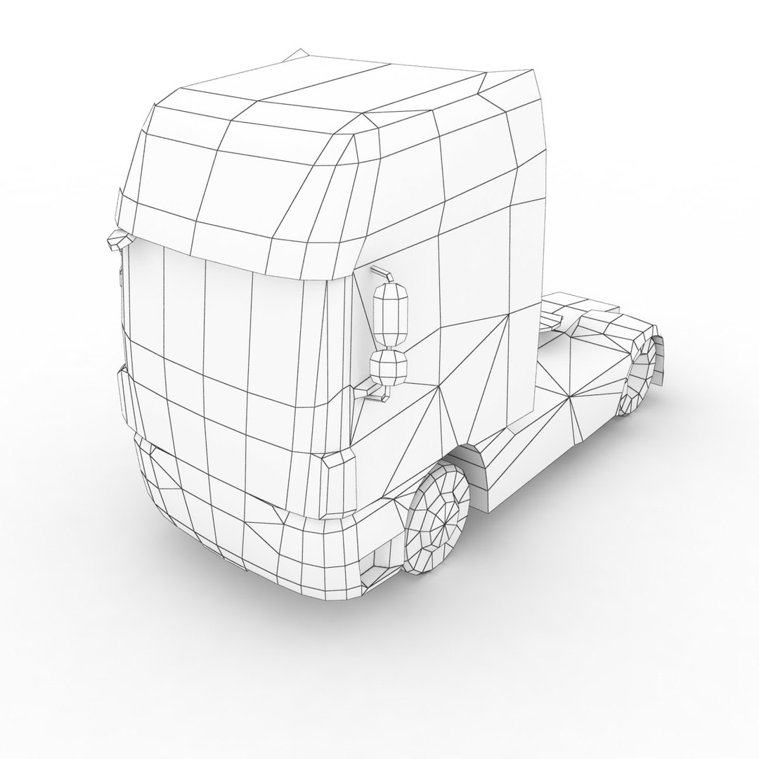 2013 Daf Xf 3d Model