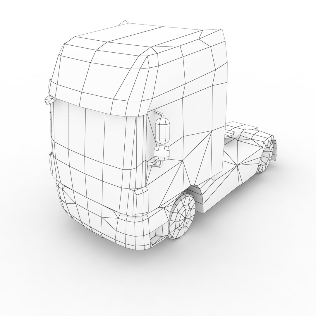 2013 daf xf 3d model