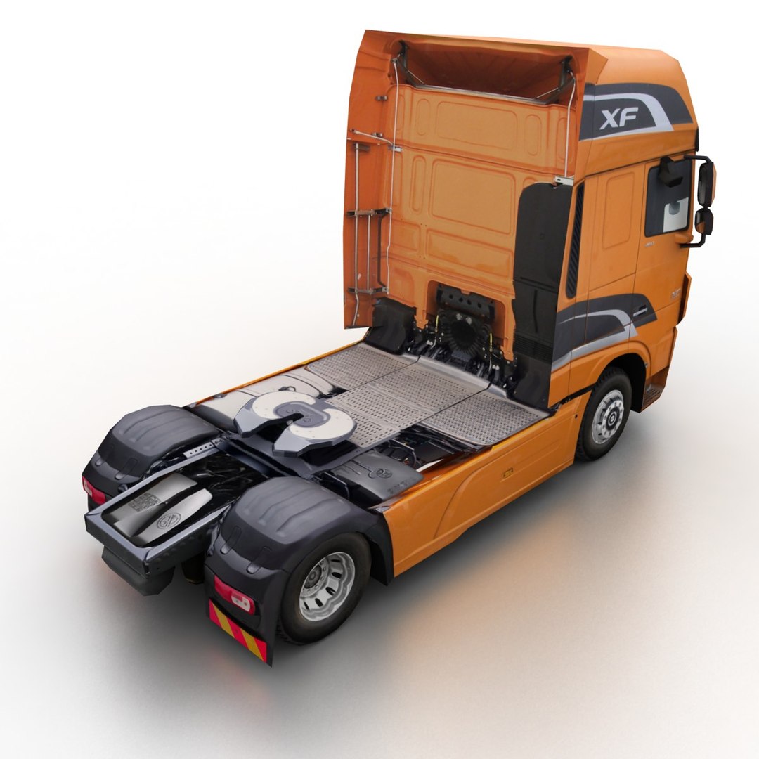 2013 Daf Xf 3d Model