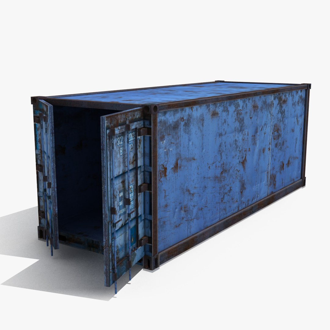 Cargo Containers 3d Model