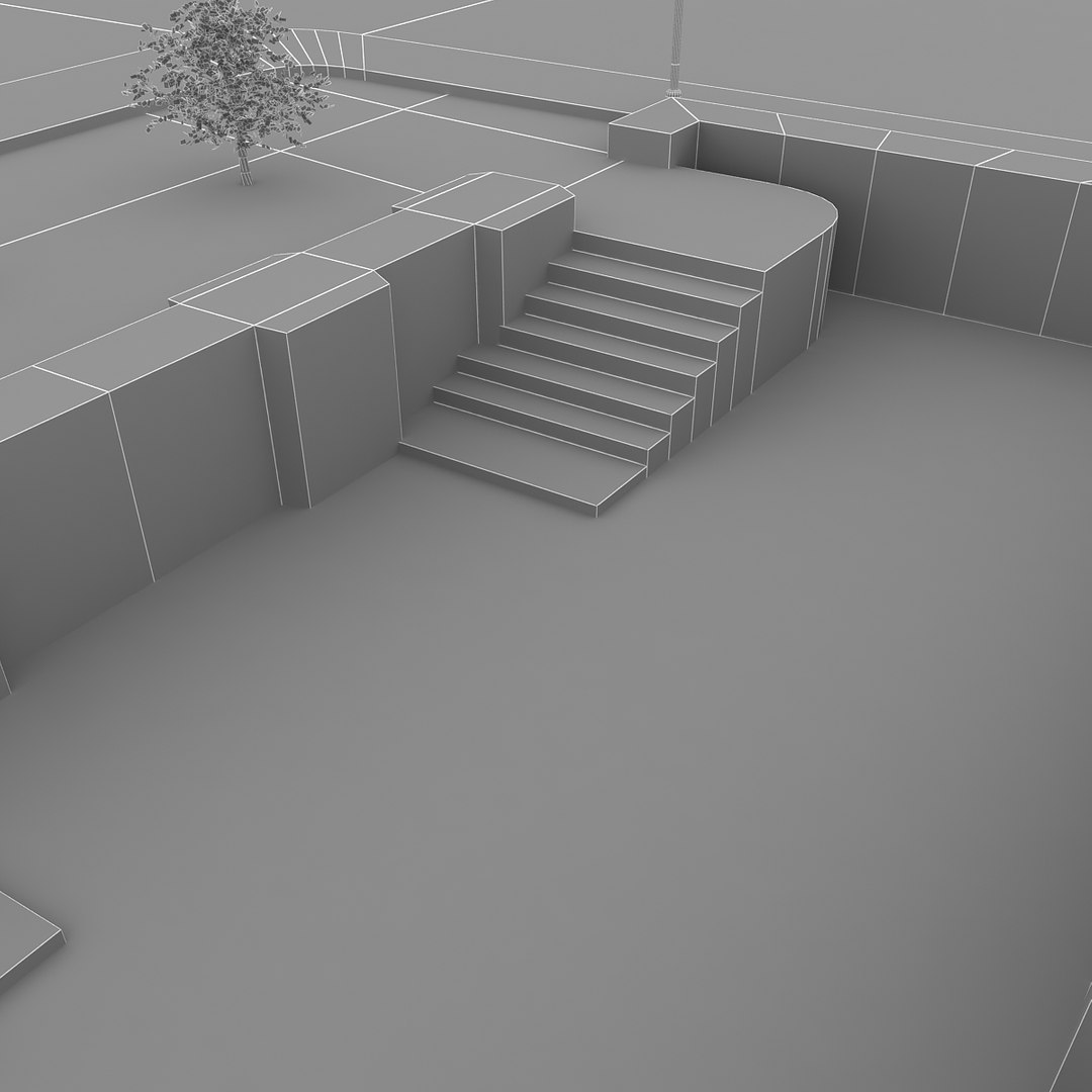 Free Swimming Pool 3d Model