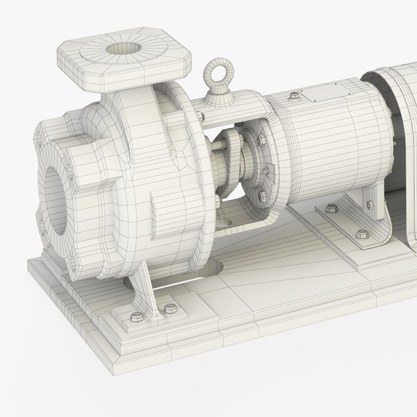 3D model pump centrifugal - TurboSquid 1668225