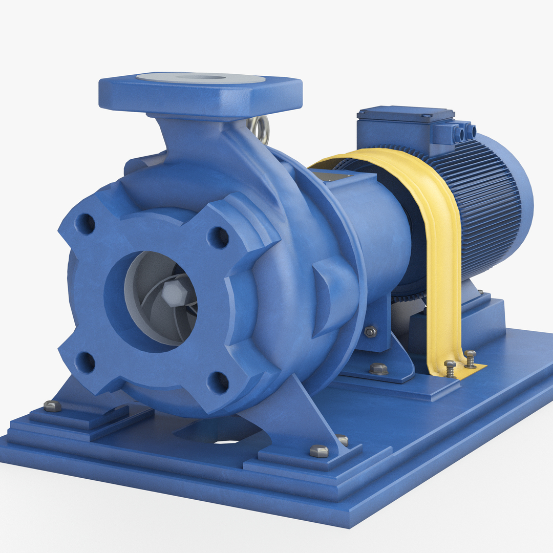 3D model pump centrifugal - TurboSquid 1668225
