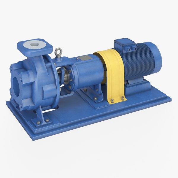 3d model pump
