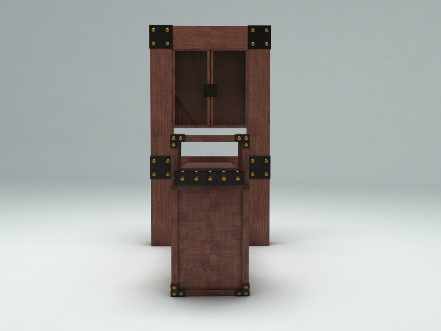 Bar table 3D model - TurboSquid 1182472