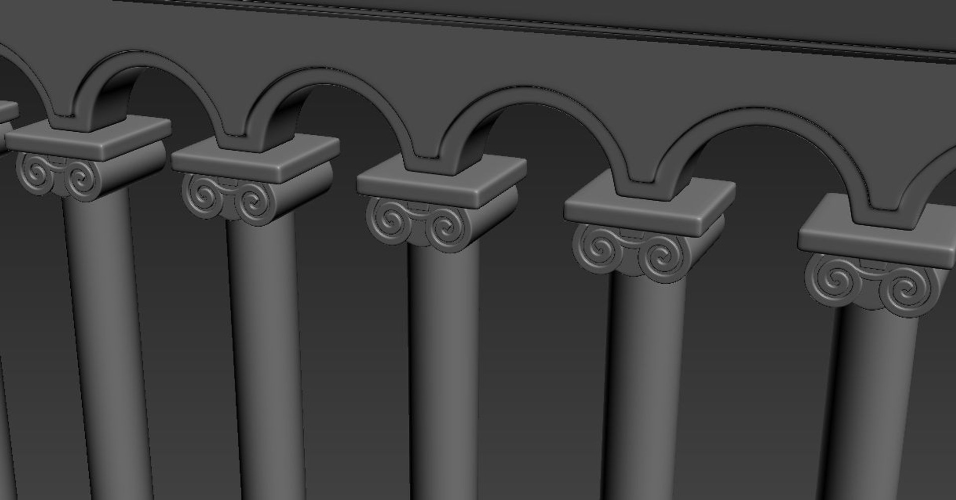 Free Railing 3D Model - TurboSquid 1206366