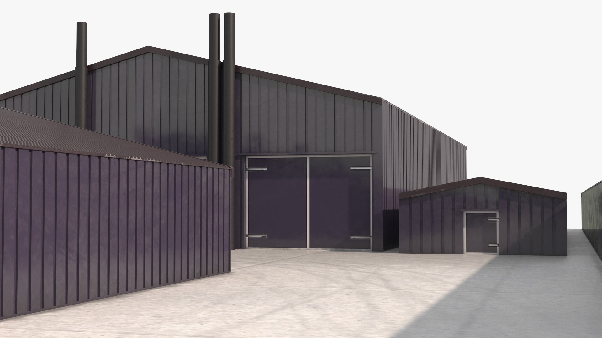 Poultry Farming Barn Model - TurboSquid 2211470