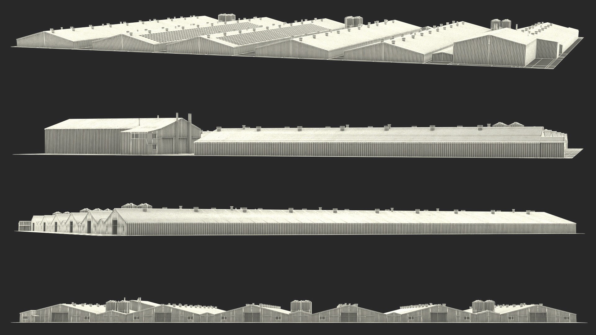Poultry Farming Barn Model - TurboSquid 2211470