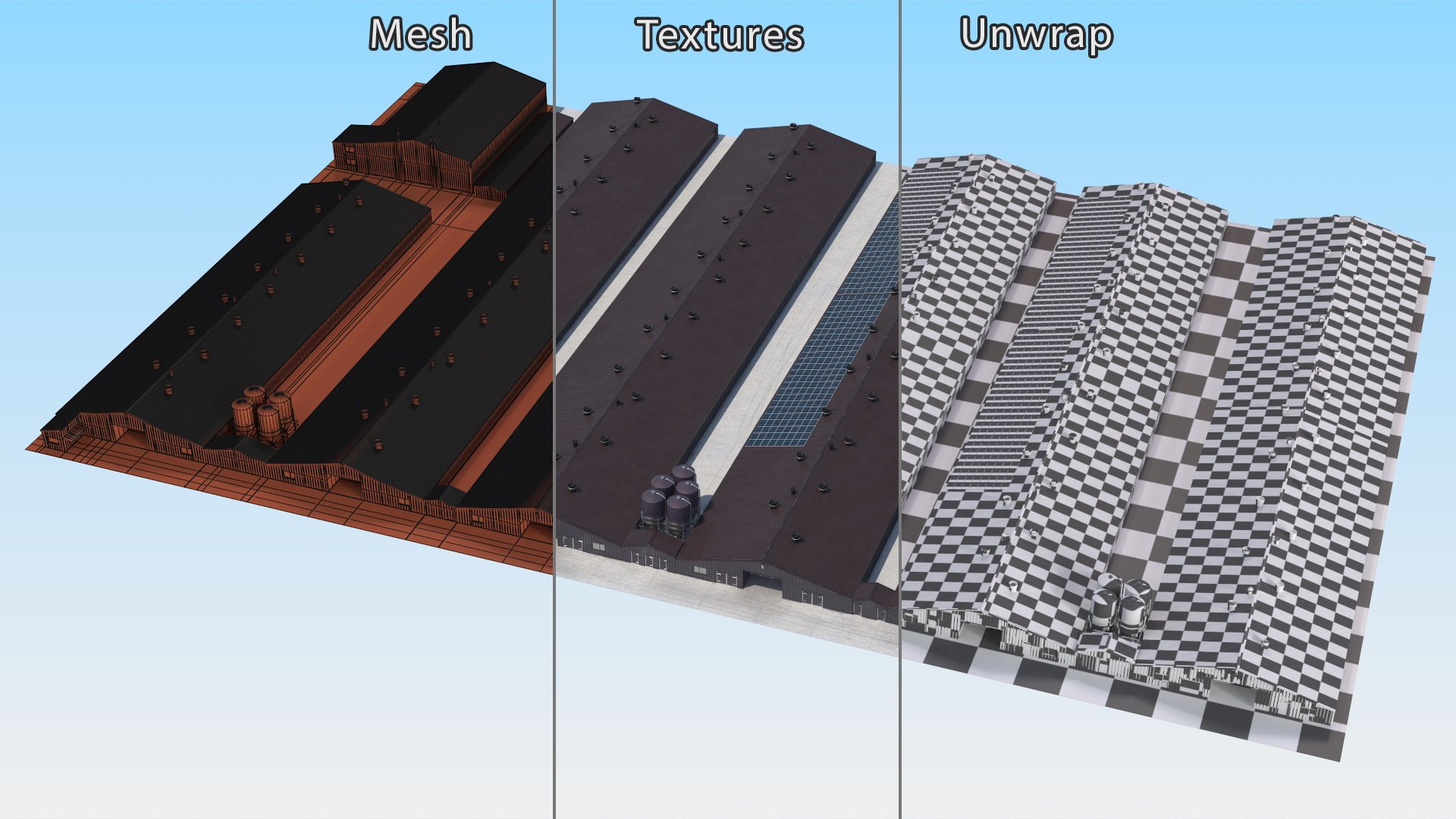 Poultry Farming Barn Model - TurboSquid 2211470