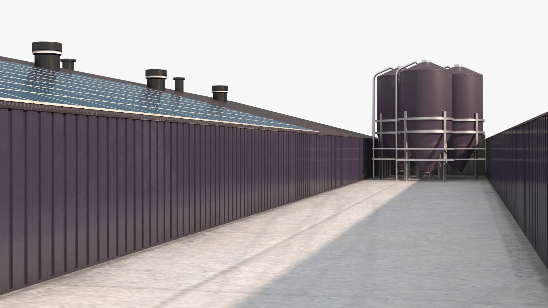 Poultry Farming Barn Model - TurboSquid 2211470