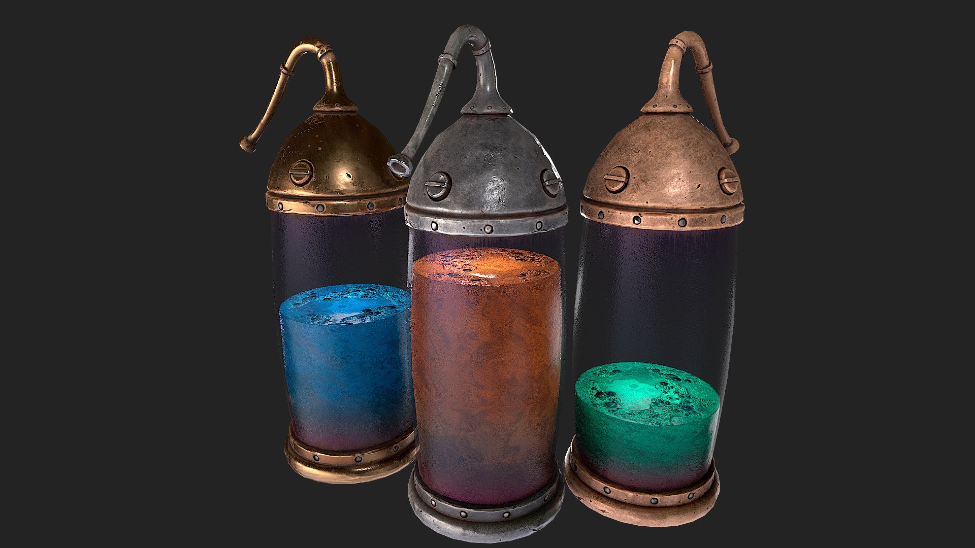 Medieval Capsule Laboratory 3D Model - TurboSquid 1842412