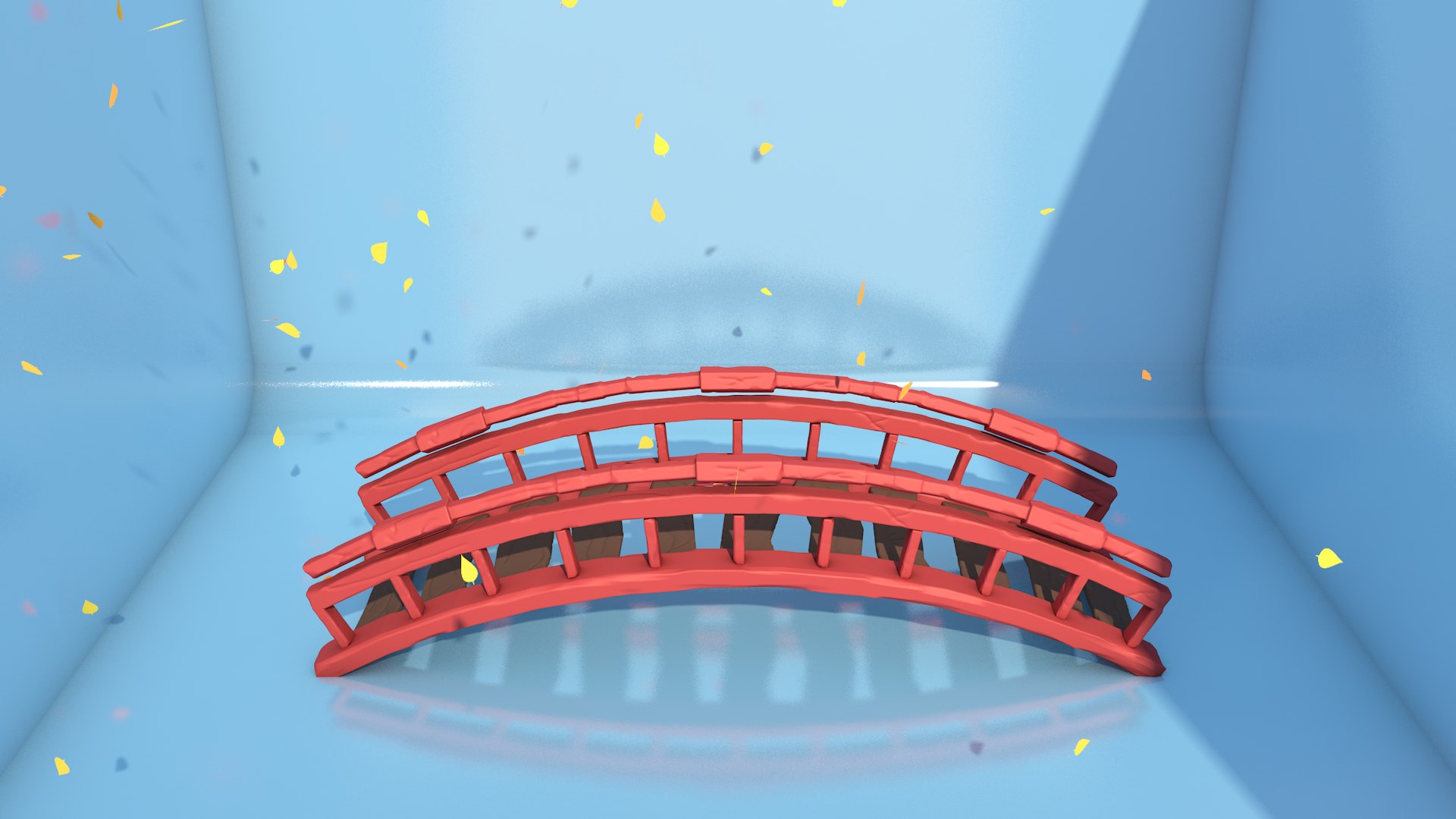 3D Stylized Low Poly Bridge Model - TurboSquid 2129109