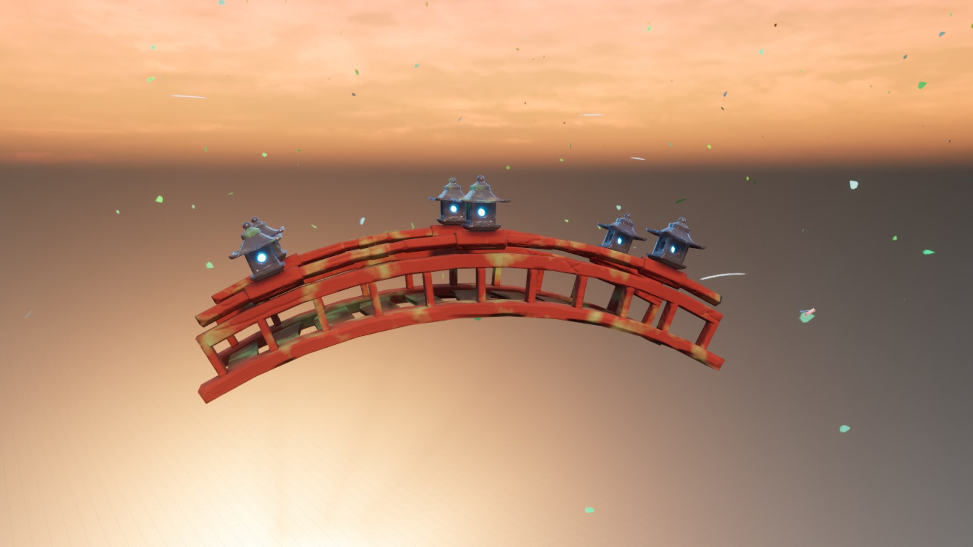 3D Stylized Low Poly Bridge Model - TurboSquid 2129109