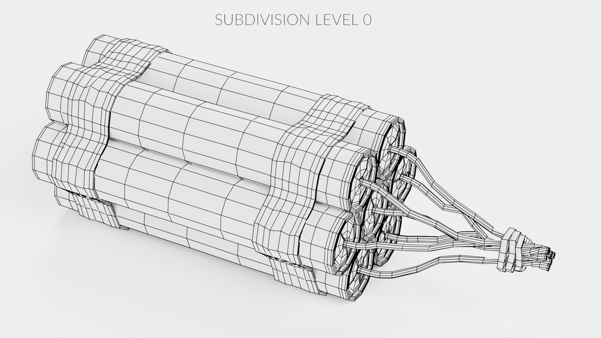 3D Dynamite Bomb Tnt Model - TurboSquid 1588189
