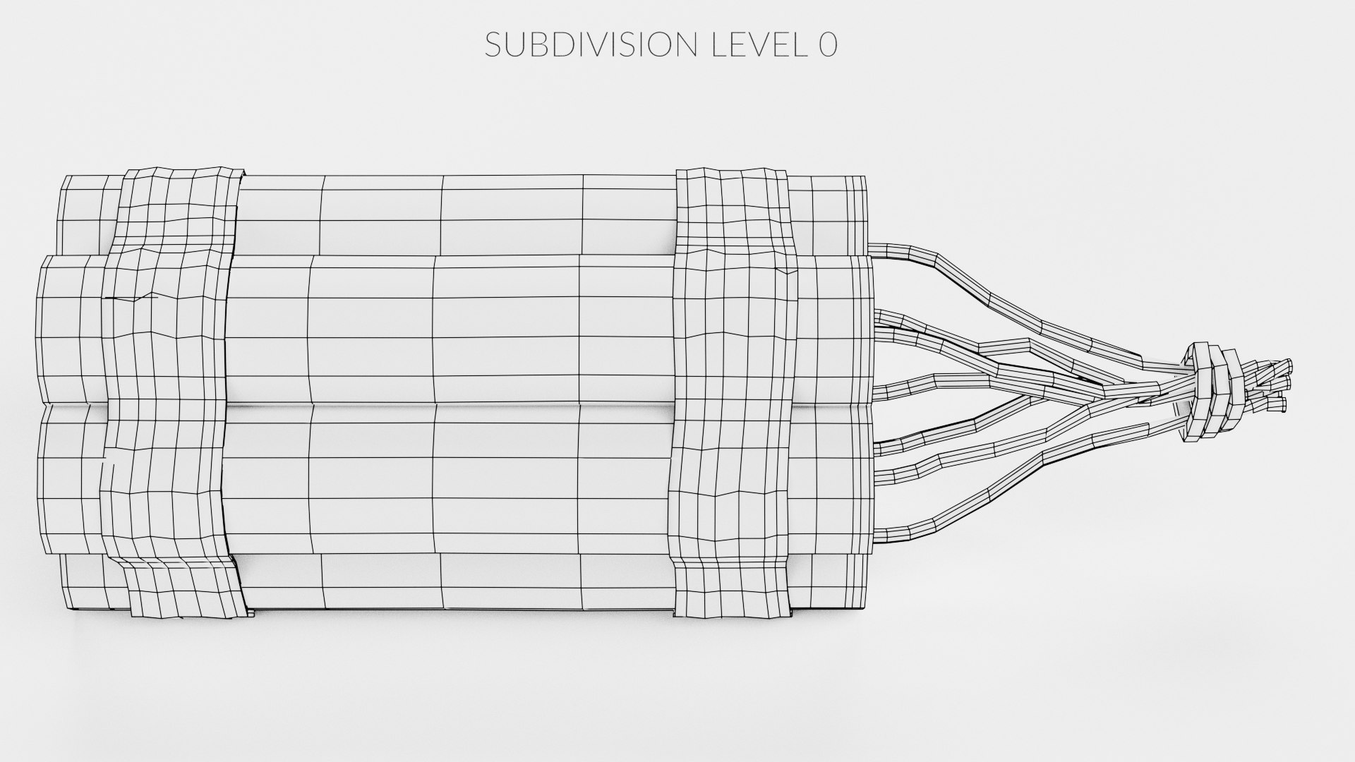 3D Dynamite Bomb Tnt Model - TurboSquid 1588189