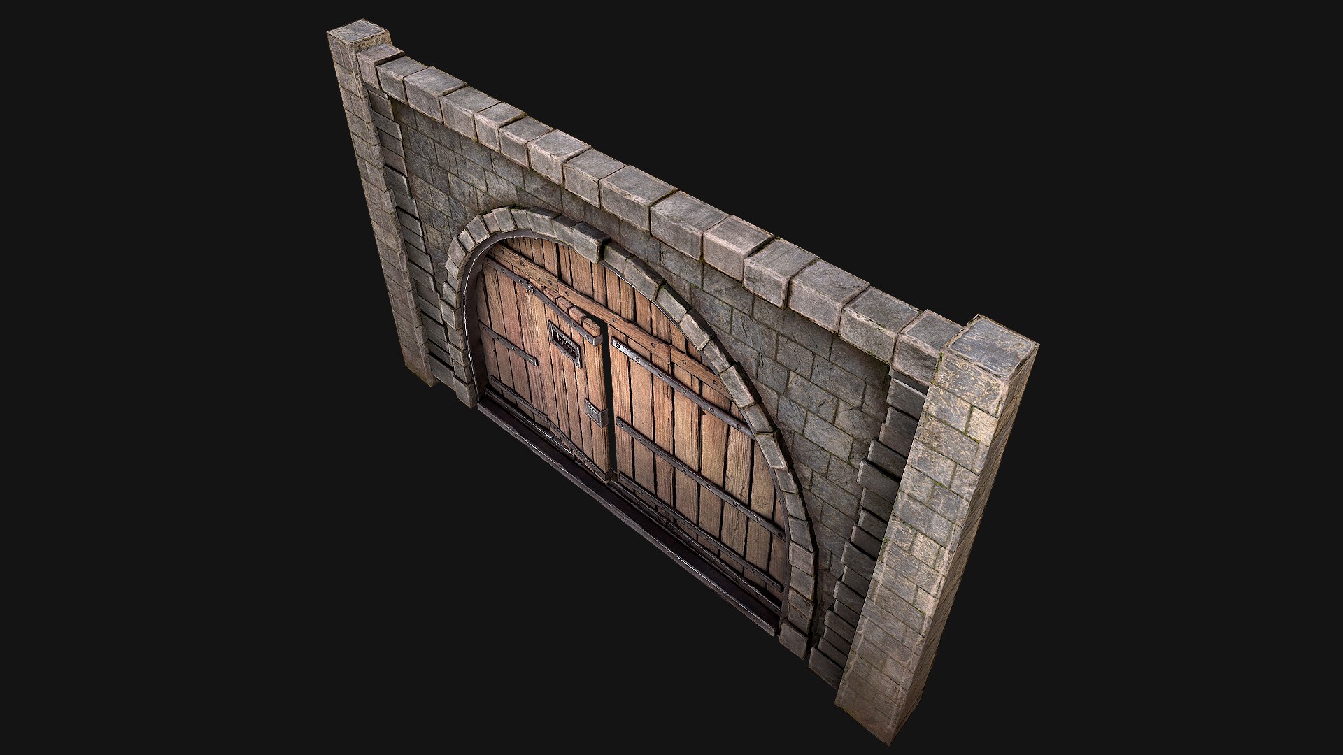 3D Prison Doors Gate model - TurboSquid 2017397