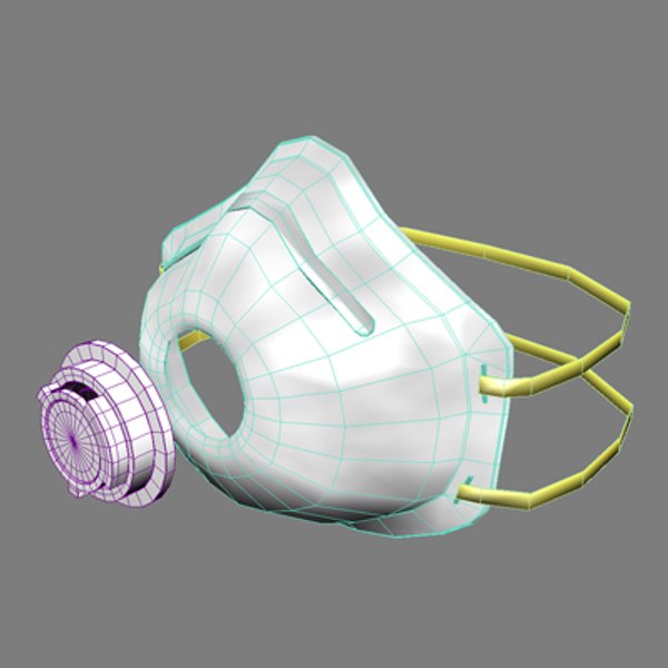 3d model safety mask