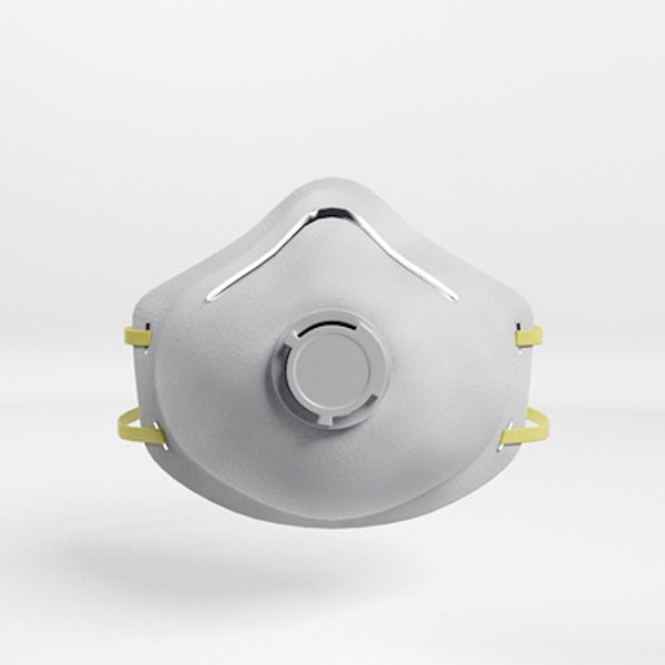 3d model safety mask