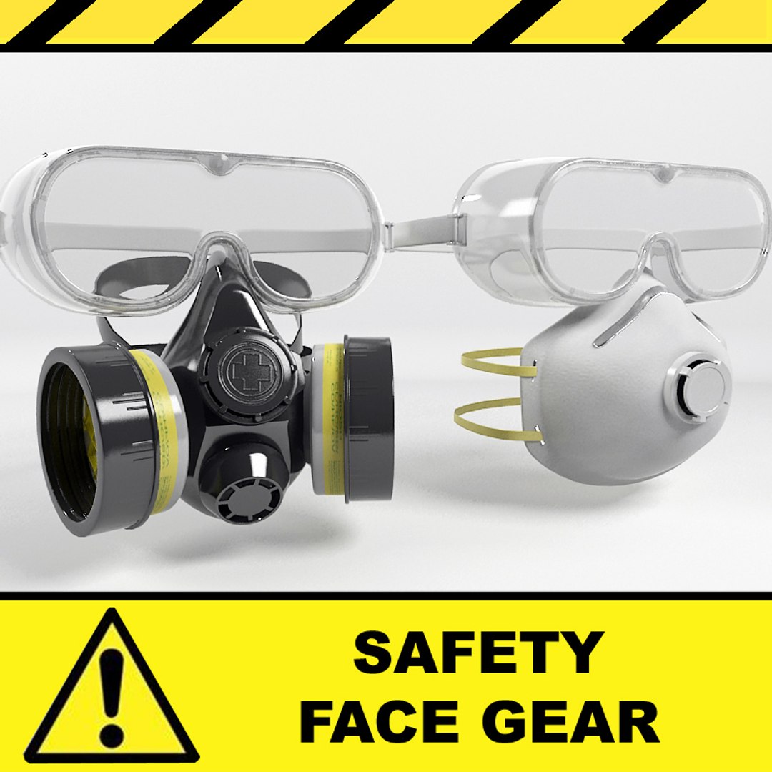 3d Model Safety Mask