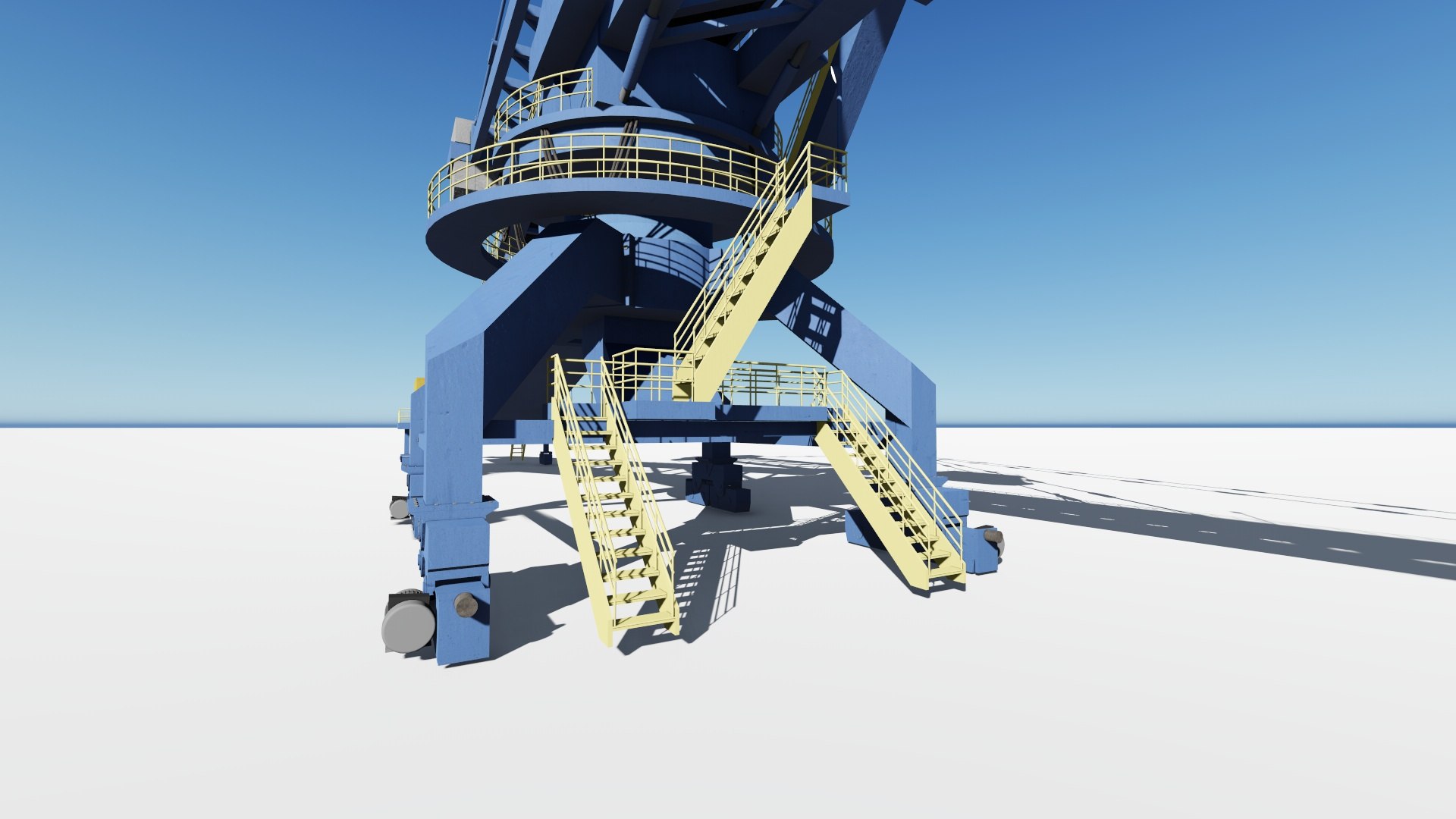 3d Model Stacker Reclaimer