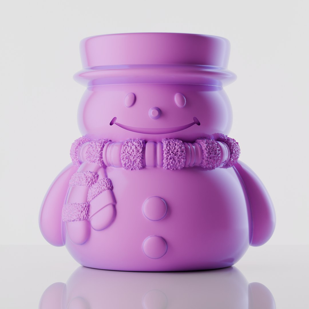 3D snowman - TurboSquid 2167057