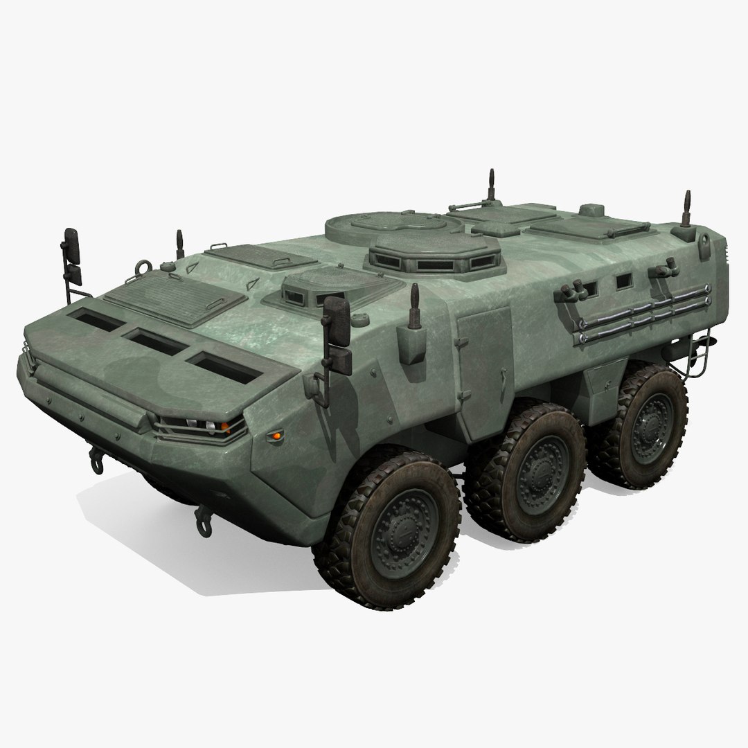 3d Max Realistic Arma 6x6 Turkey