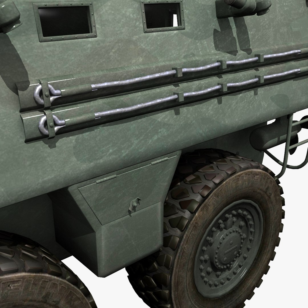 3d max realistic arma 6x6 turkey