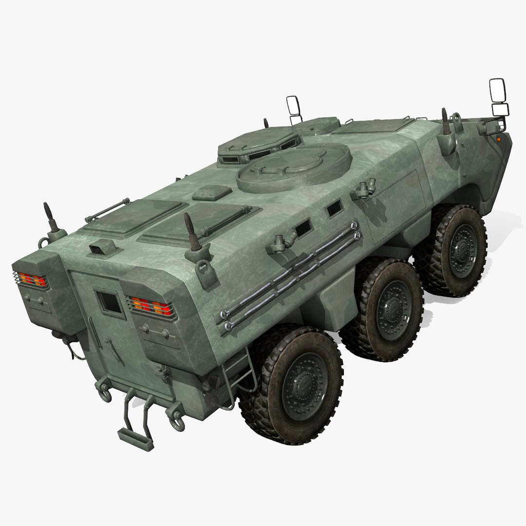 3d Max Realistic Arma 6x6 Turkey