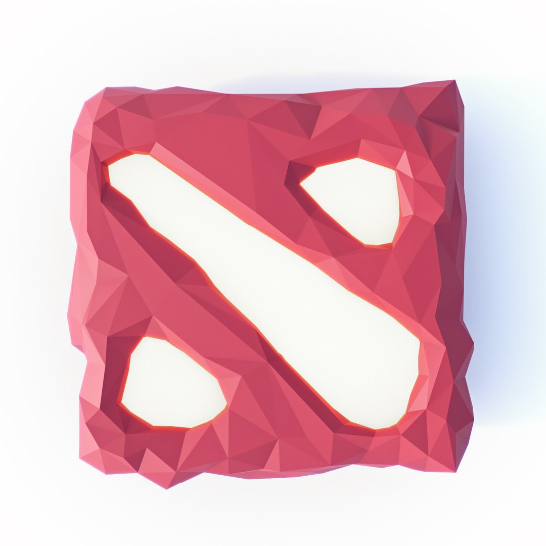 Dota 2 Logo 3D - TurboSquid 1263793