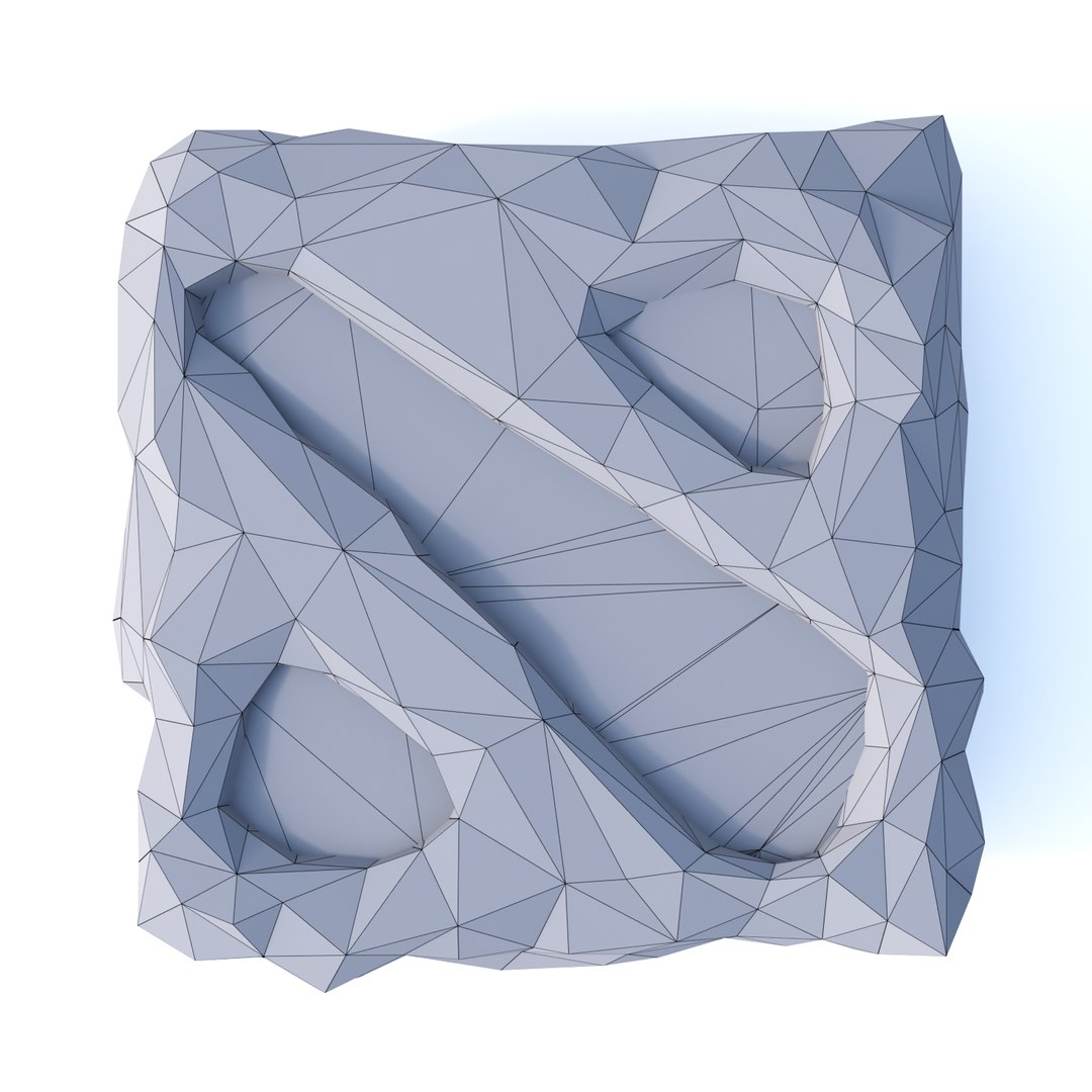 Dota 2 Logo 3D - TurboSquid 1263793