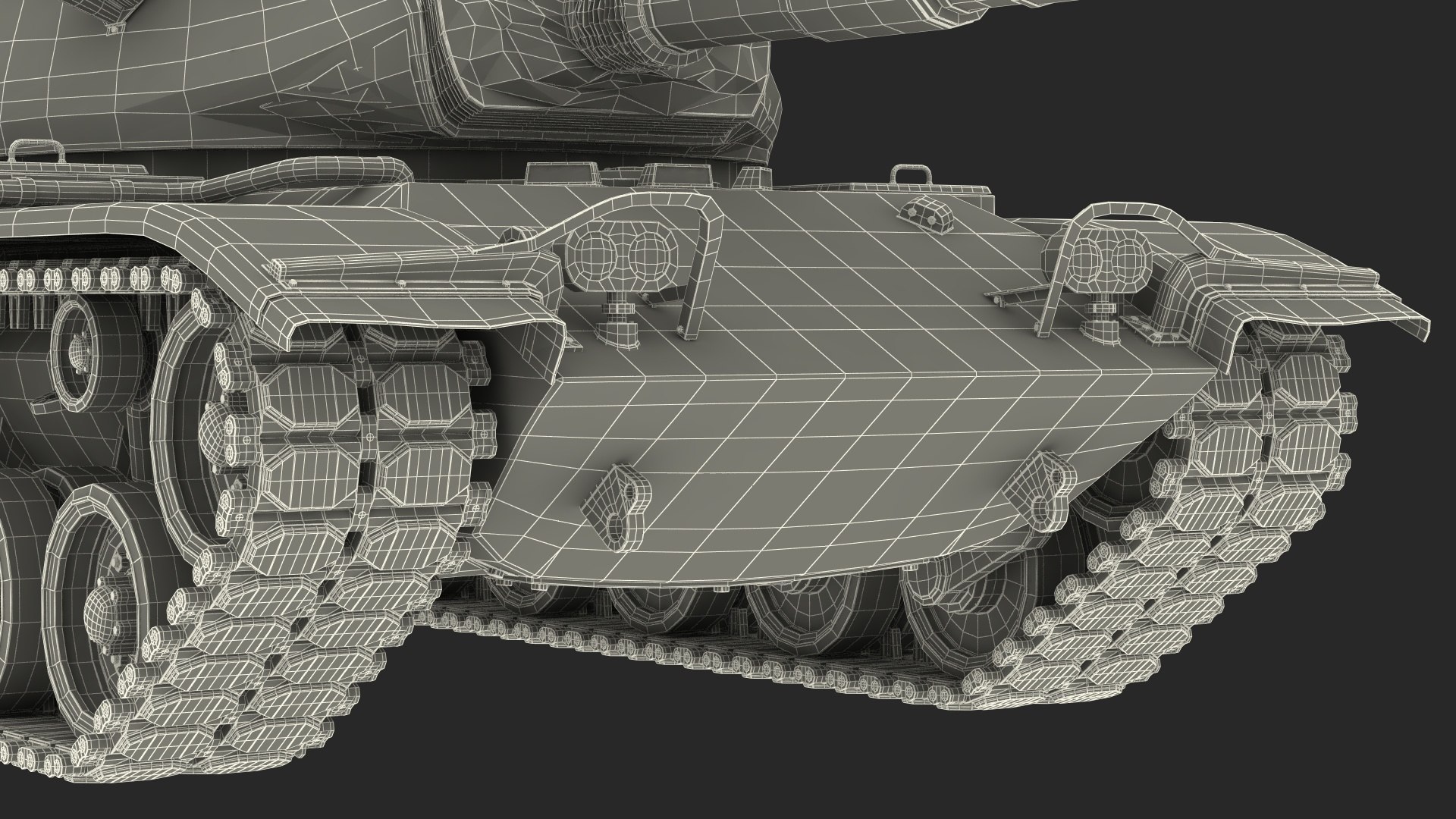 Main battle tank m60 model - TurboSquid 1157642