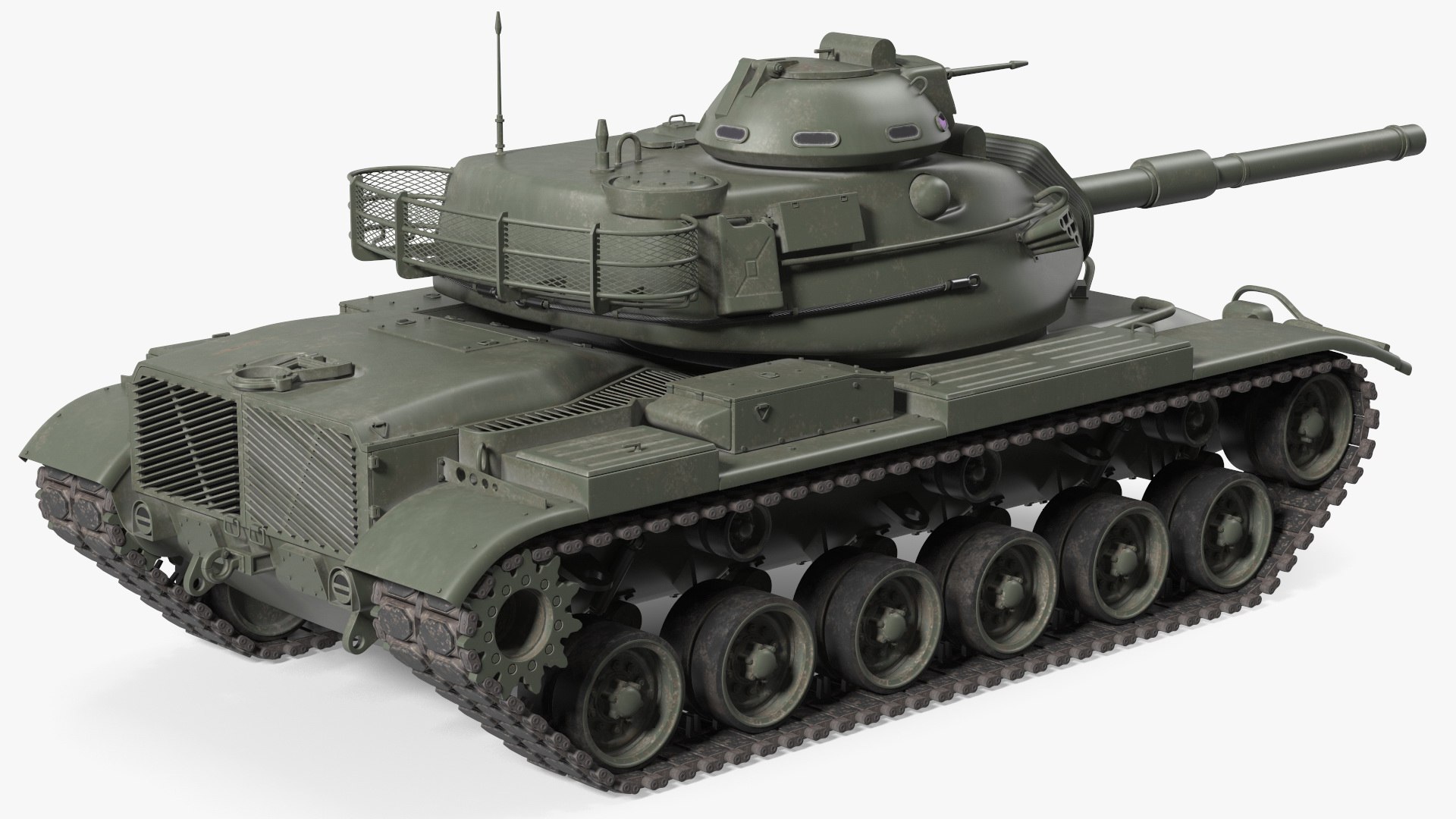 Main battle tank m60 model - TurboSquid 1157642