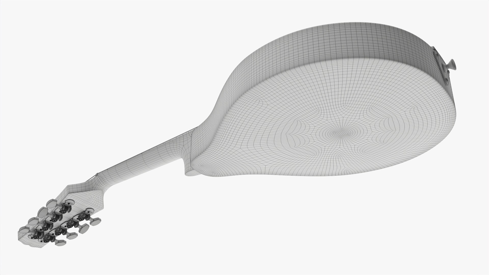 Mandolin String Instrument 3D - TurboSquid 1809528