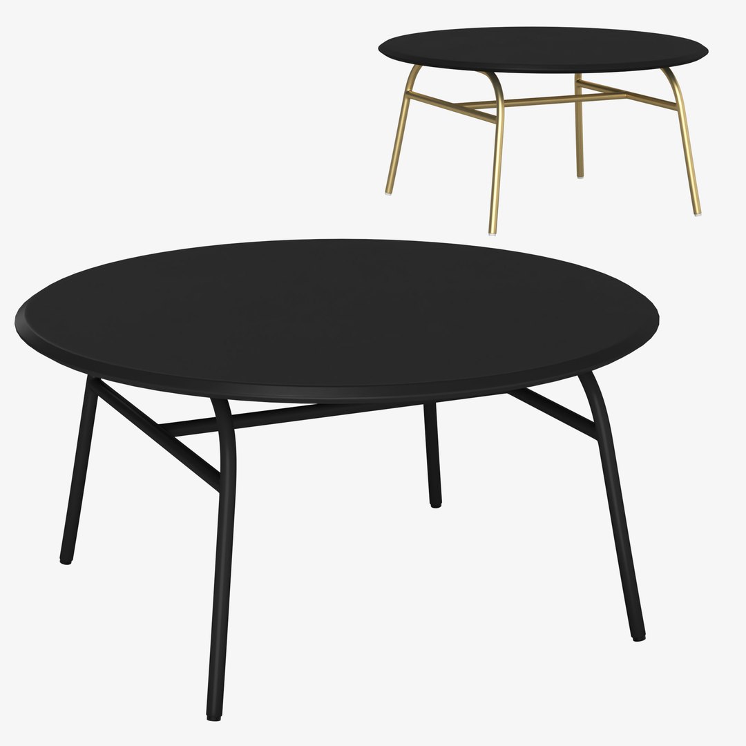 Viccarbe Aleta Low Table 2018 VRAY 3D - TurboSquid 2028375