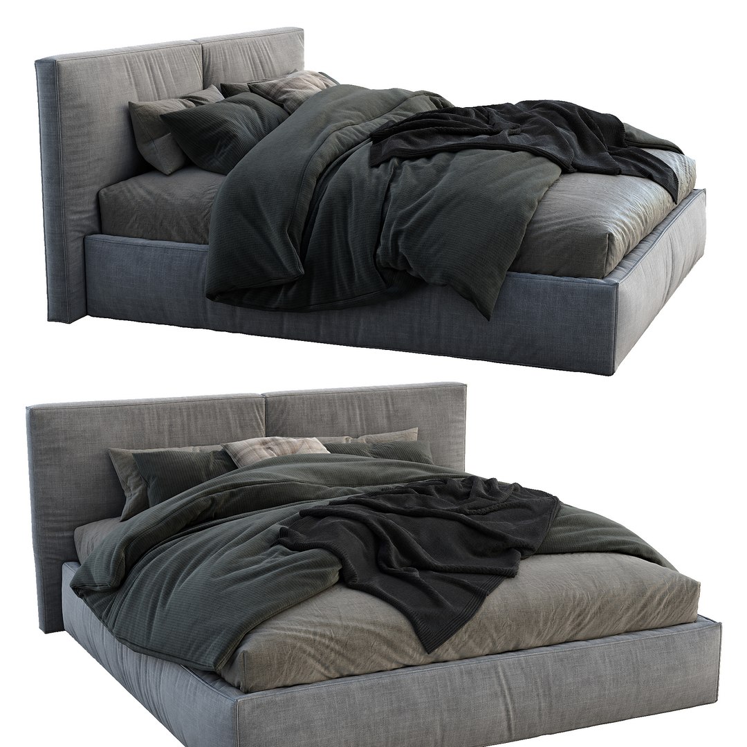 Flexteam bed miller 3D model - TurboSquid 1568461