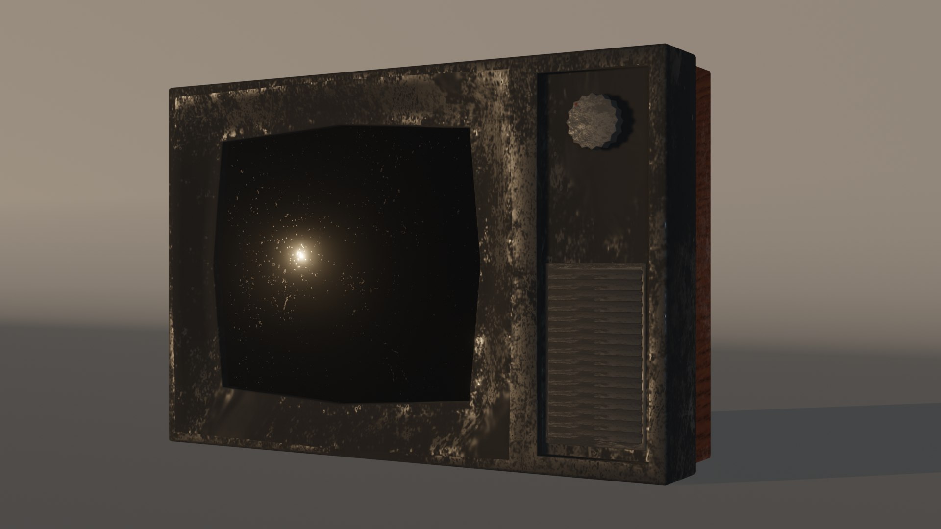 Lowpoly Old TV 3D Model - TurboSquid 1747474