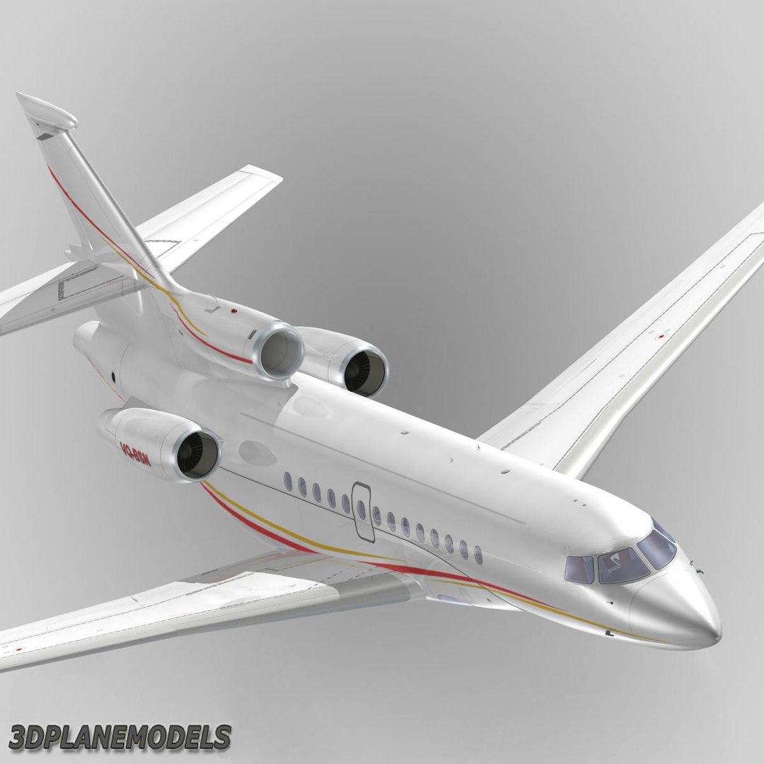 Dassault Falcon 7x Shell 3ds