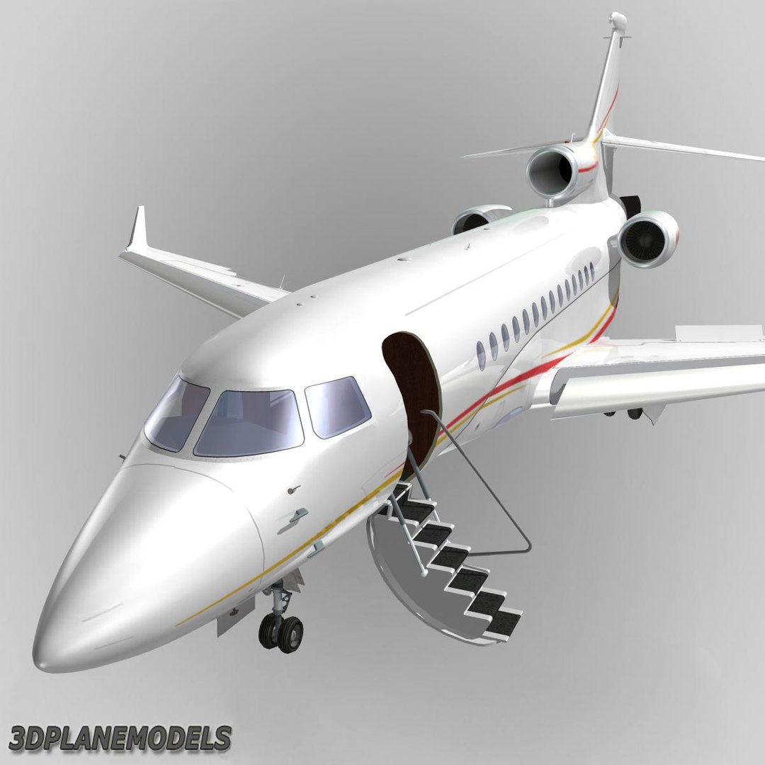 Dassault Falcon 7x Shell 3ds