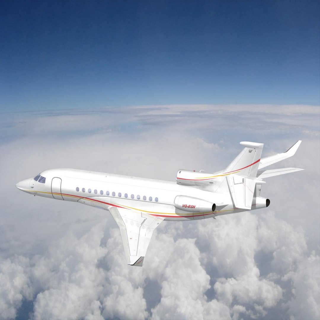 Dassault Falcon 7x Shell 3ds