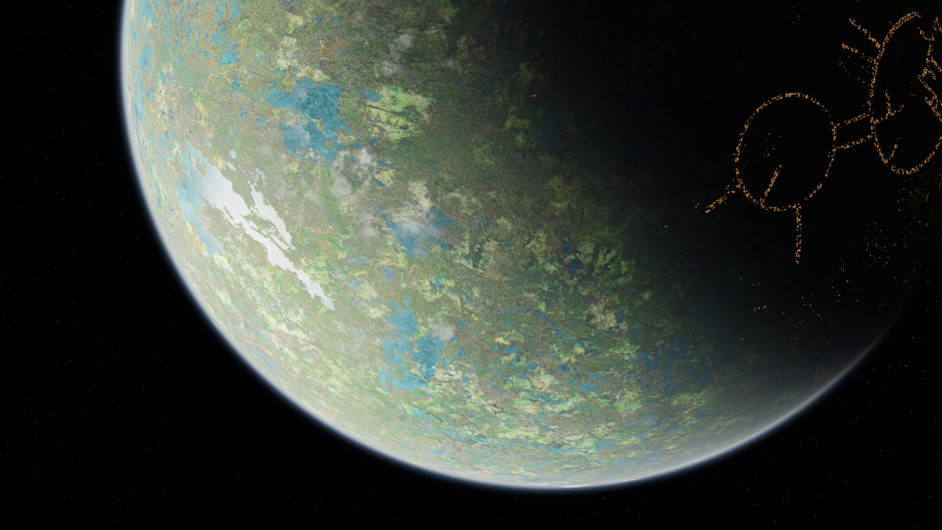 8K Fictional Megacity Planet 8 3D - TurboSquid 1931313