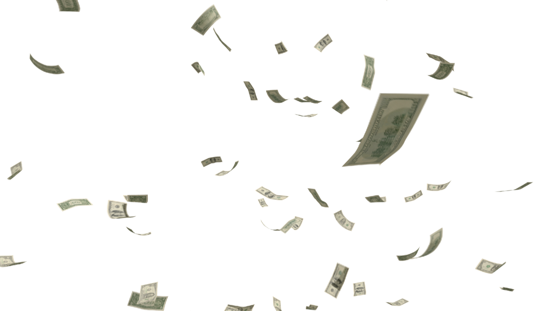 3D Falling Bills1 Model - TurboSquid 1954929