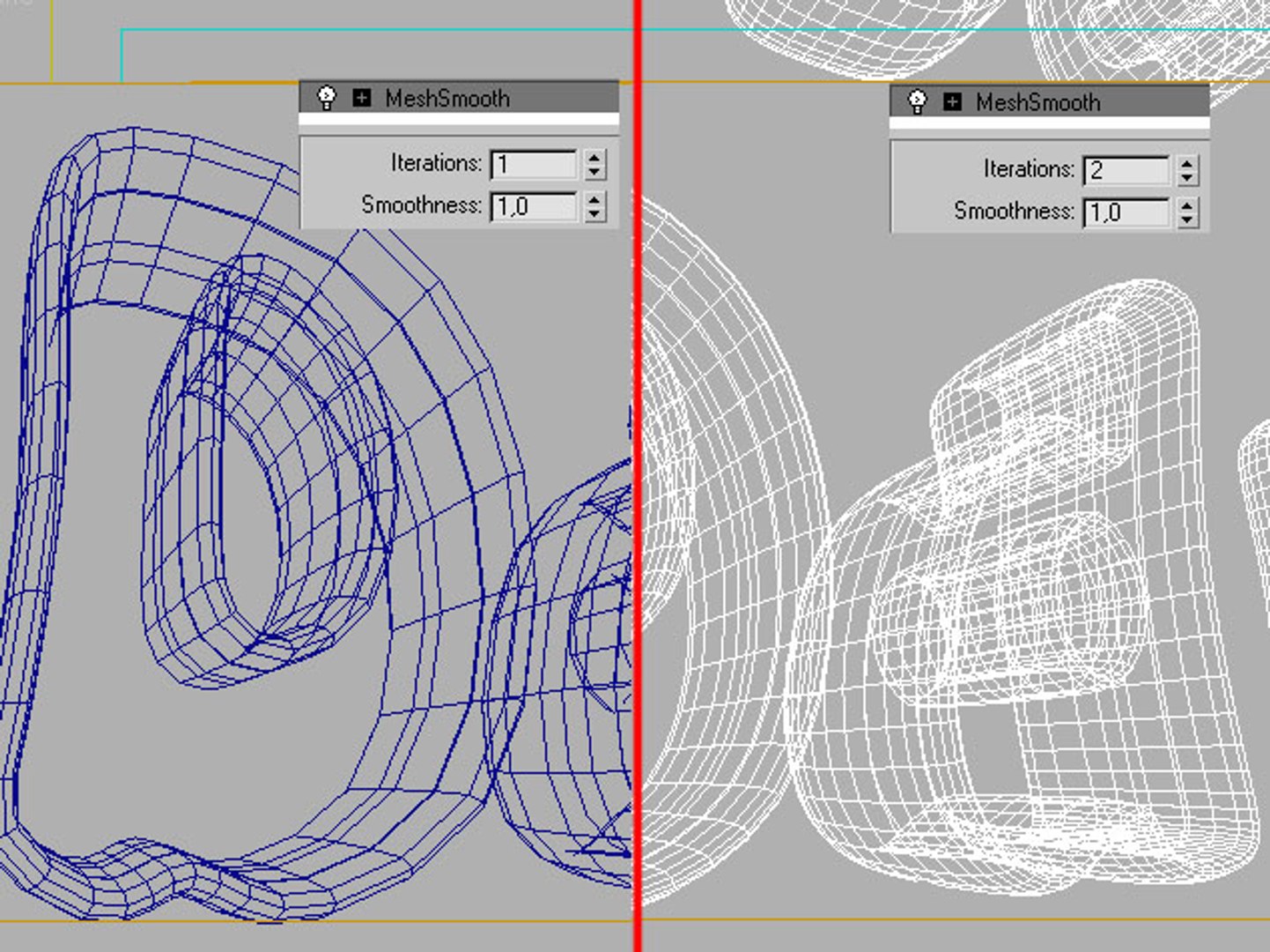 3ds max font letters