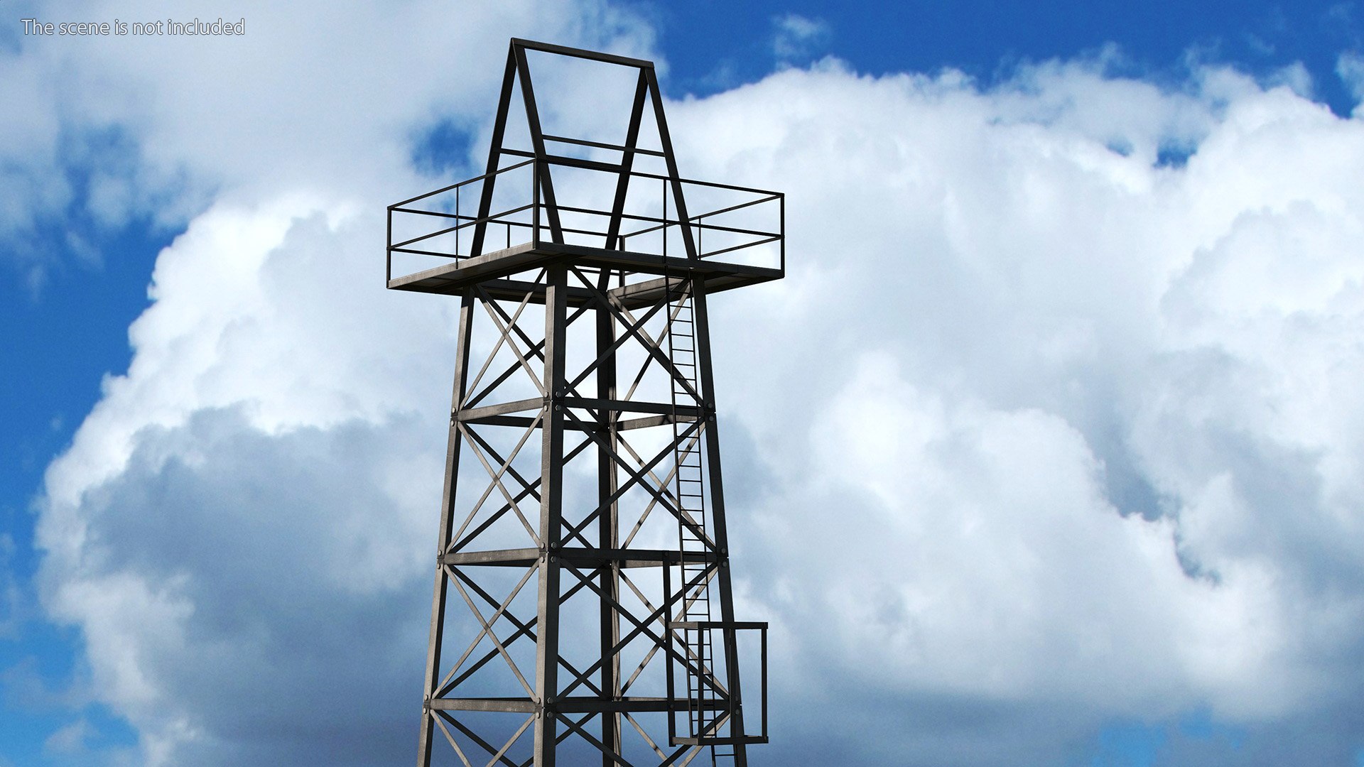 3D Steel Oil Derrick Model - TurboSquid 2144482