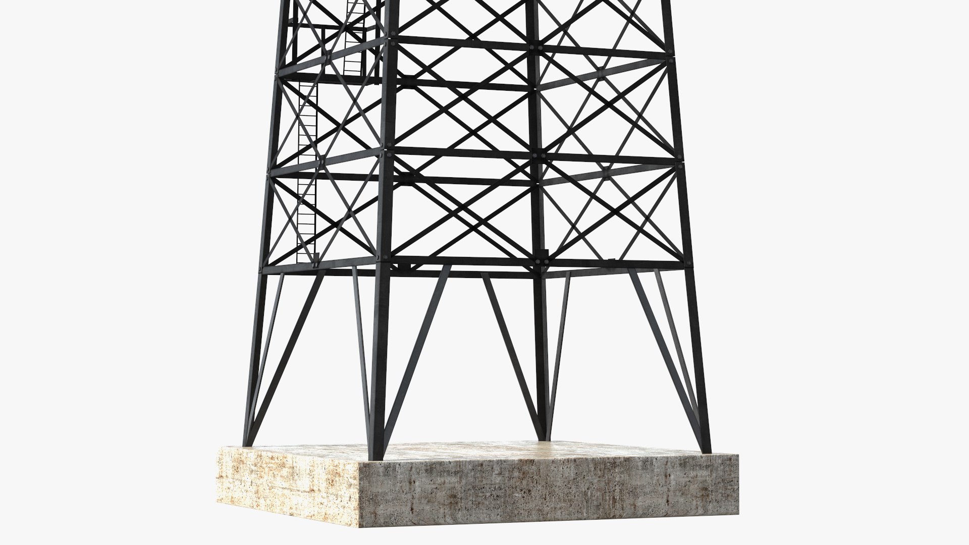3D Steel Oil Derrick Model - TurboSquid 2144482